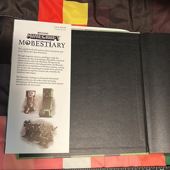 mojang | Other | Mojang Minecraft Mobestiary An Illustrated Guide To ...